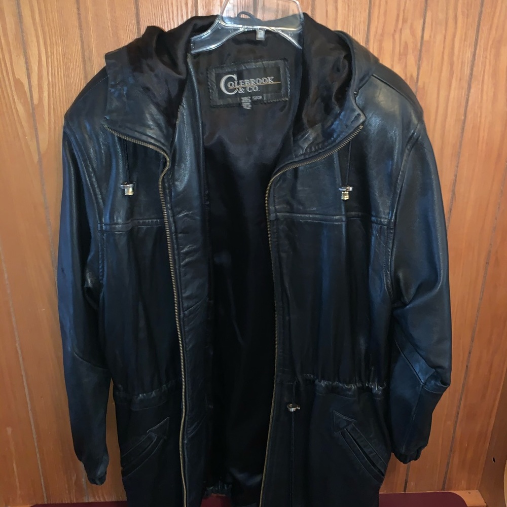 Genuine Leather Coat - Gem